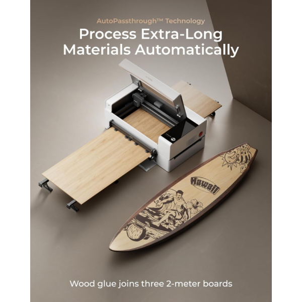 xTool P2S 55W CO2 Laser Cutter